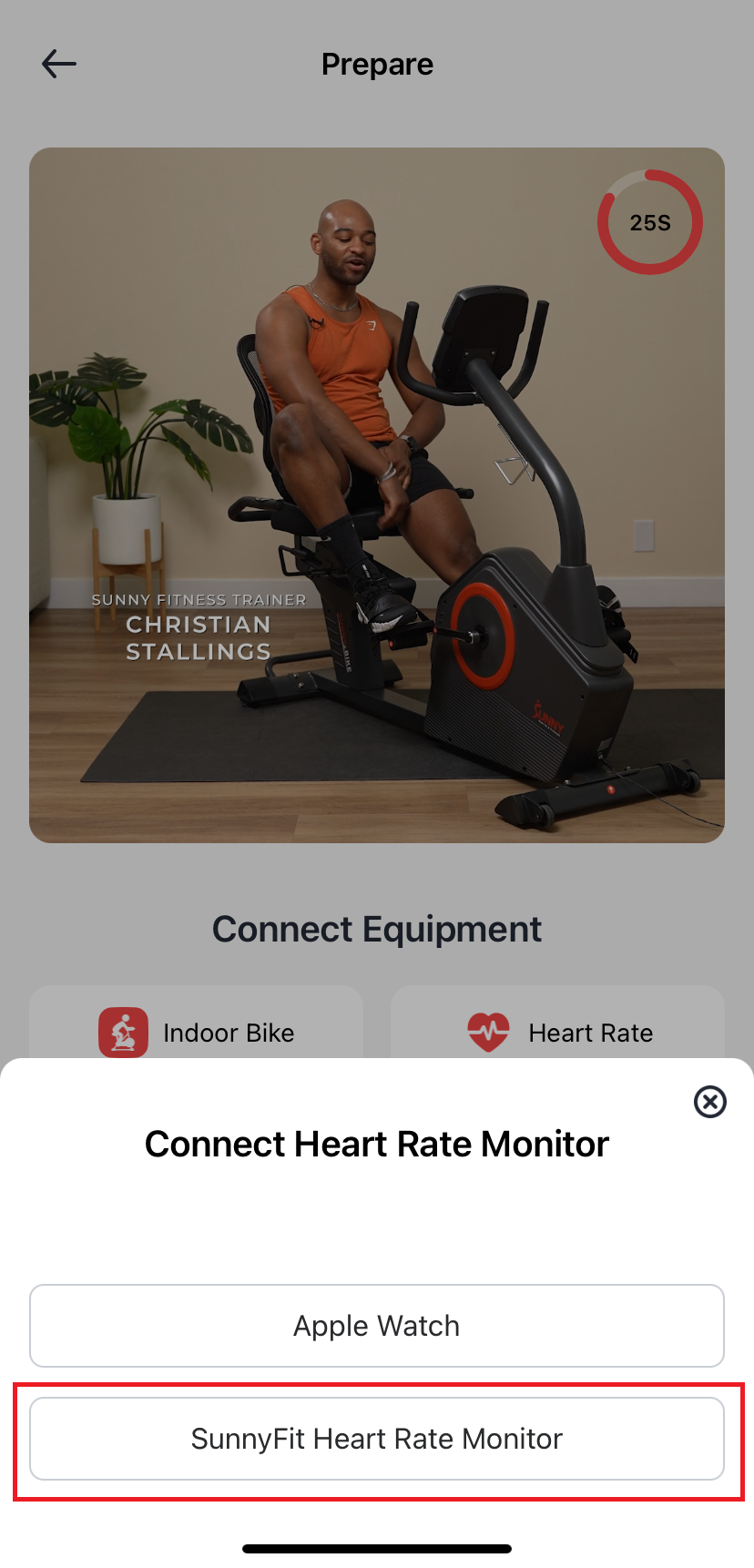 HR200: Connecting to SunnyFit – Sunny Health and Fitness